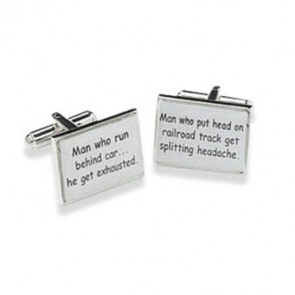 Shop Comedy Cufflinks - Choice Cufflinks