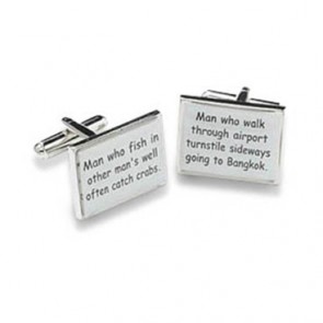 Shop Comedy Cufflinks - Choice Cufflinks